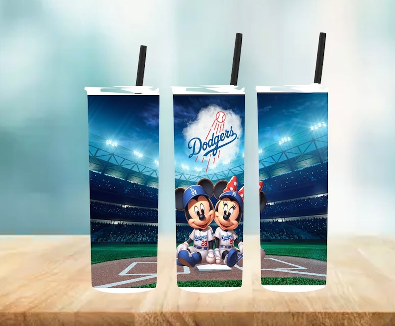 Mickey and Minnie Baseball - Etsy