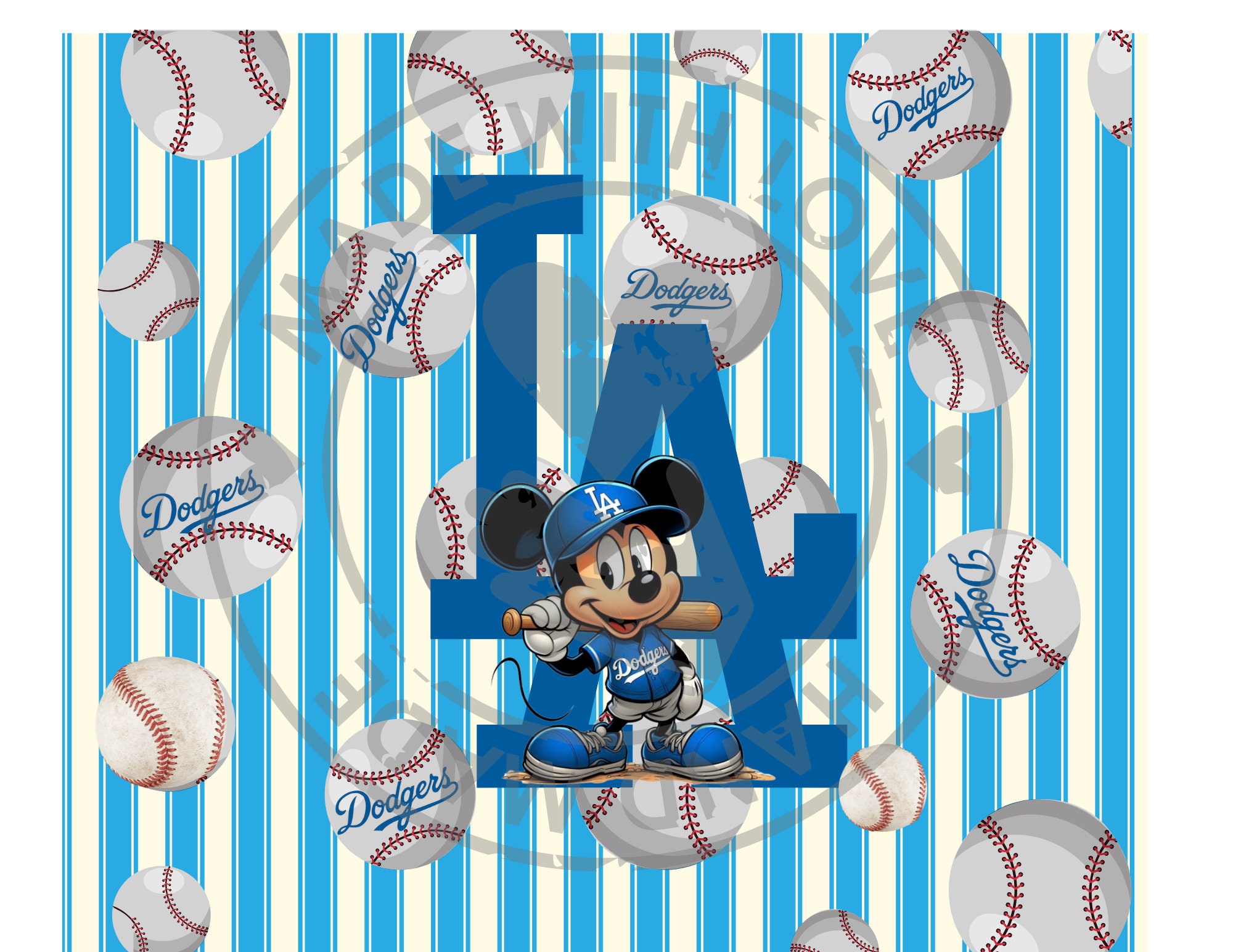 Mickey Baseball Digital Download PNG Tumbler Wrap File - Etsy
