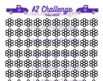 200 Money Challenge - Etsy