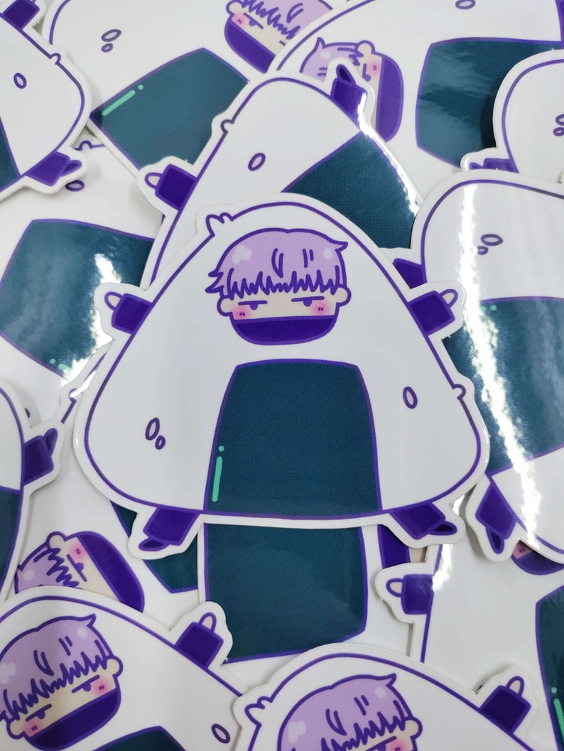 Jjk Chibi Anime Sorcerer Inu Maki Onigiri Rice Ball Uv Resistant ...