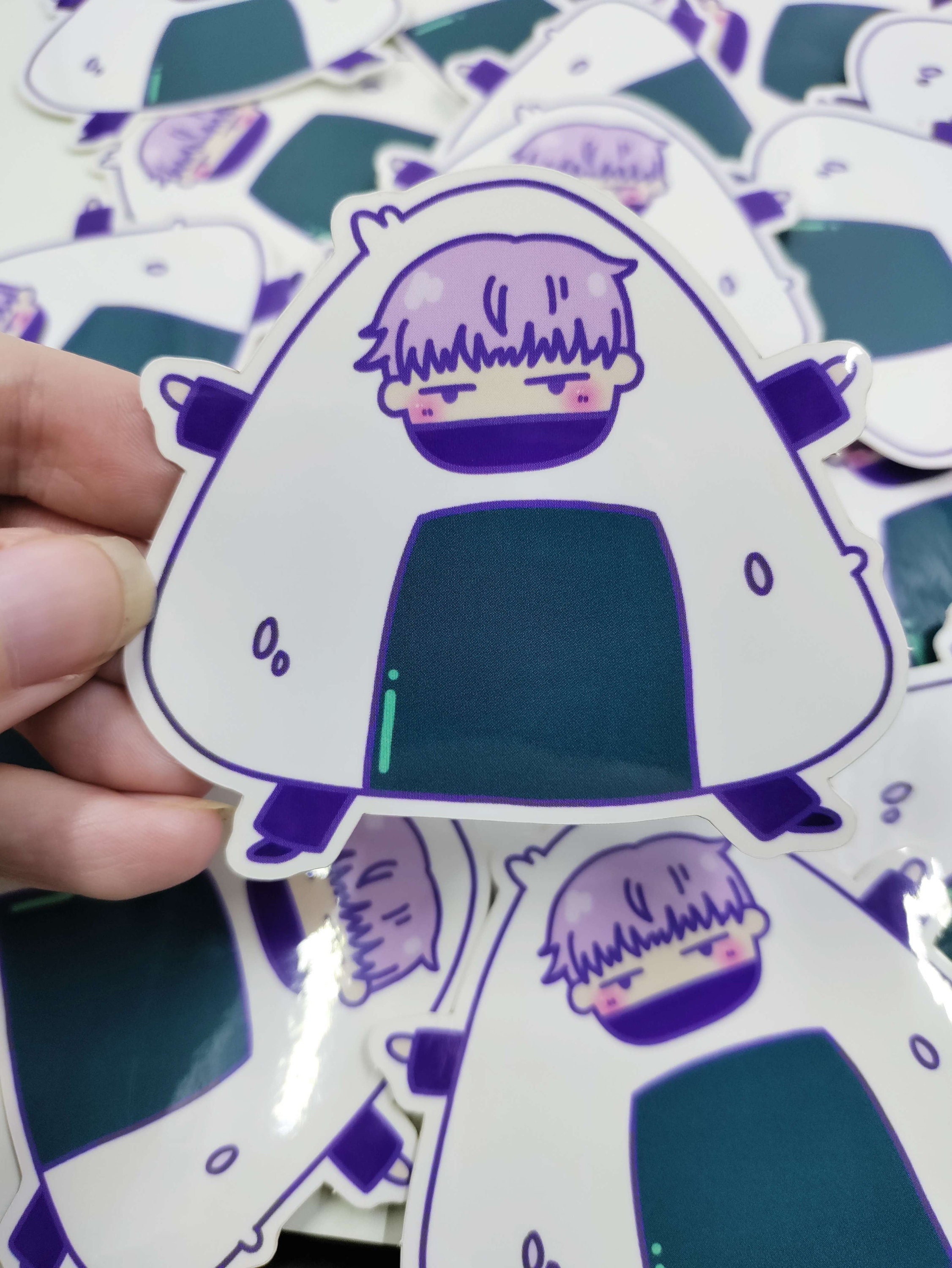 Jjk Chibi Anime Sorcerer Inu Maki Onigiri Rice Ball Uv Resistant ...