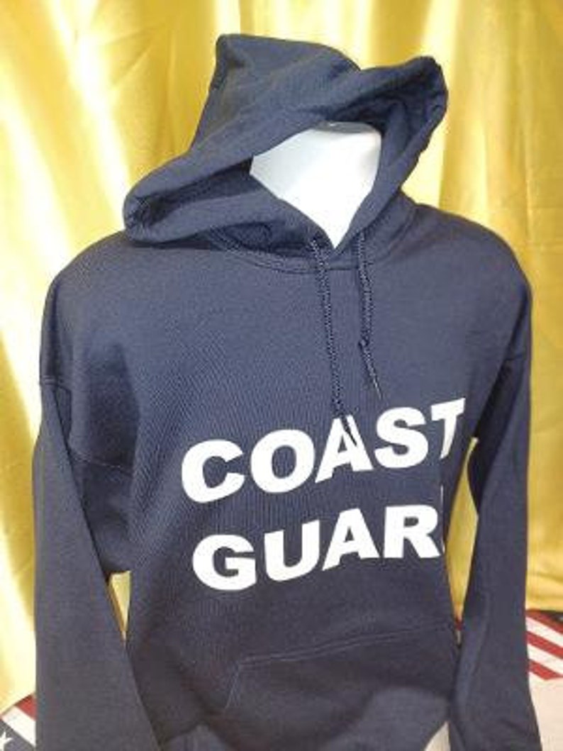 US COAST GUARD Graphic Image Hoodie Swet Shirt - Etsy