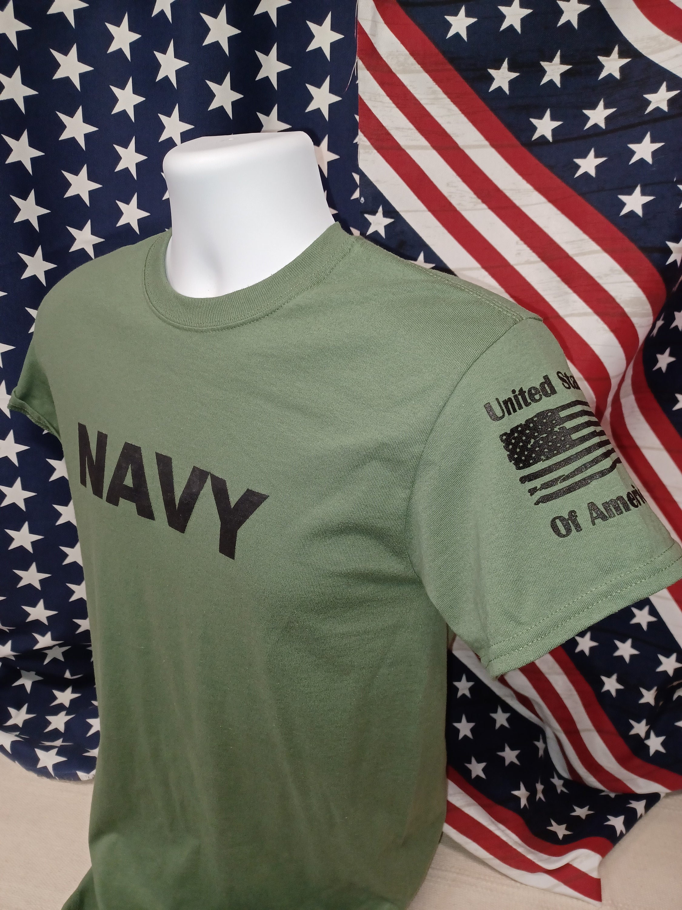 US NAVY Graphic Image Short Sleeve T Shirt - Etsy