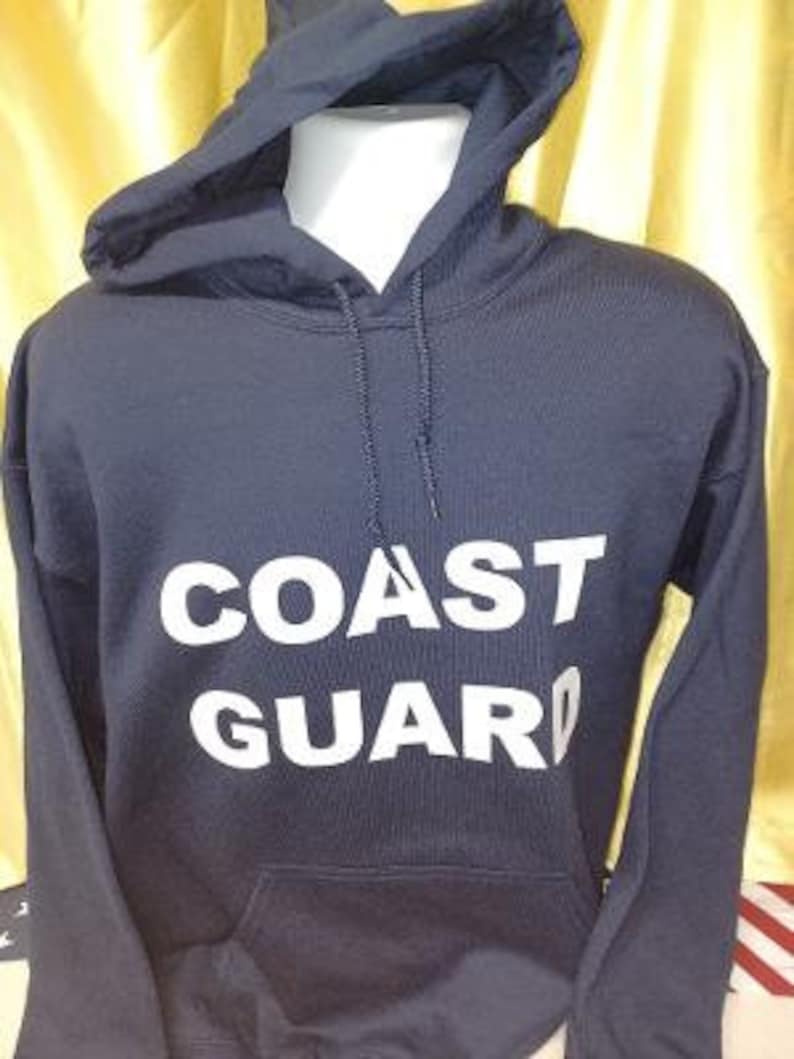US COAST GUARD Graphic Image Hoodie Swet Shirt - Etsy