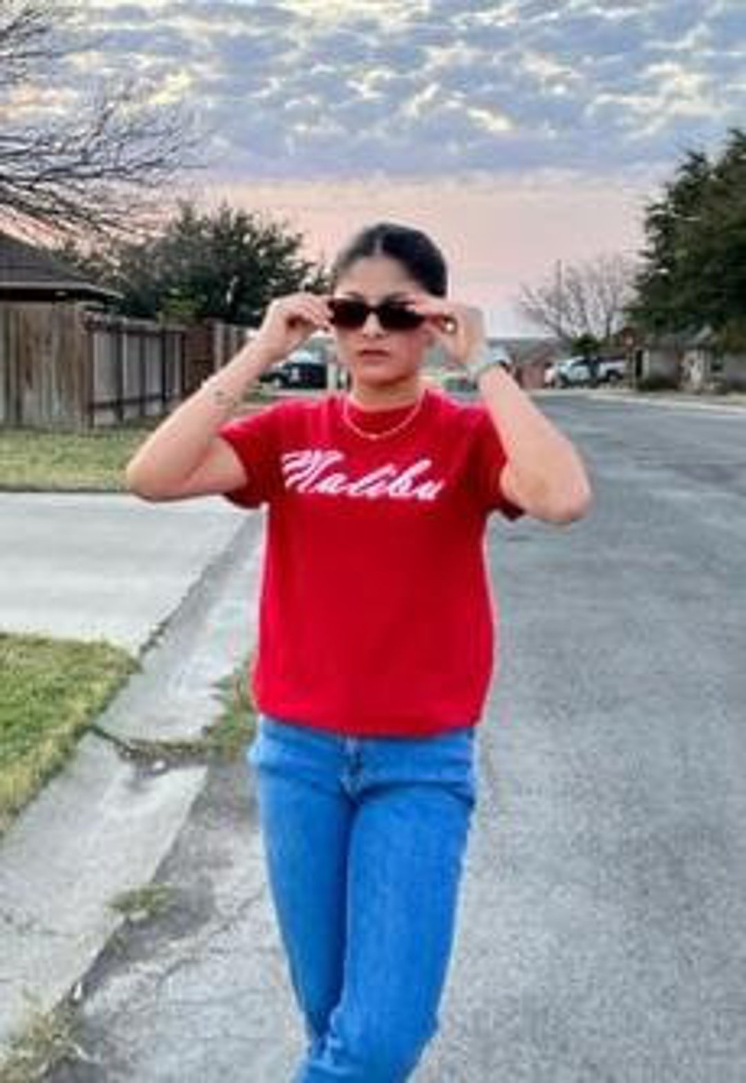 Malibu California Script Image T Shirt - Etsy