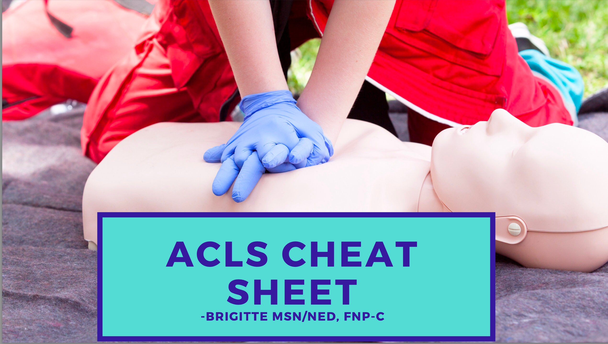 ACLS Study Guide (2025 October Updates!) - Etsy