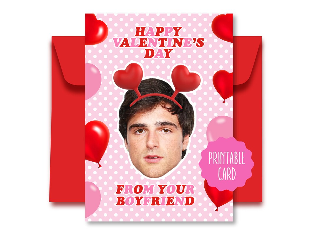 Jacob Elordi Valentines Day Card Jacob Elordi Valentines Card Jacob ...