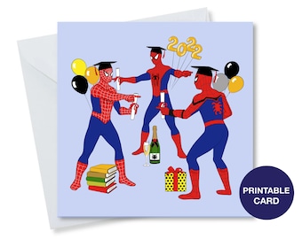 Spiderman Graduation - Etsy Canada