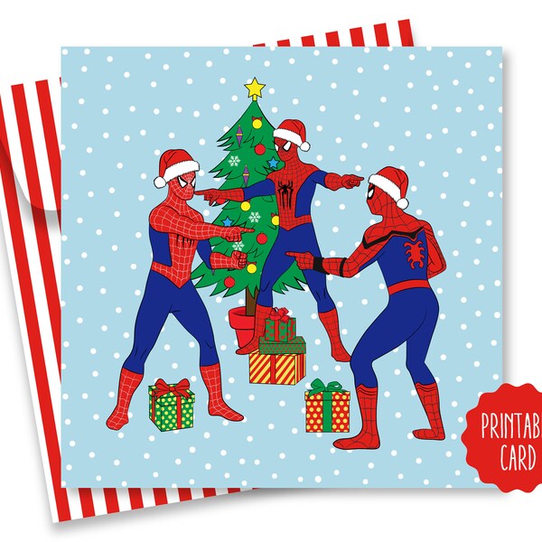 Spiderman Christmas - Etsy