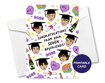 Bts Graduation Card - Etsy