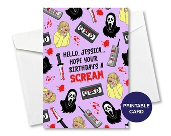 Scream Birthday - Etsy