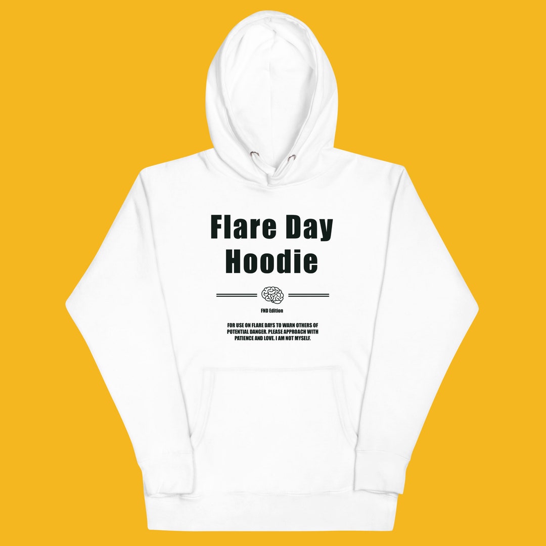 Unisex Comfort First: Flare Day Hoodie FND Awareness Edition Functional ...