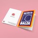 Aldi Logo-inspired 'happy Baldi Father's Day' Card - Celebrate With a ...