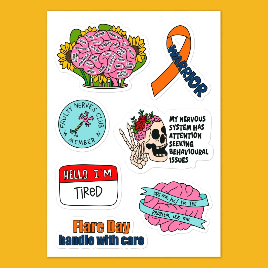 FND Awareness Sticker Pack – Empowering and Supportive Decals for ...