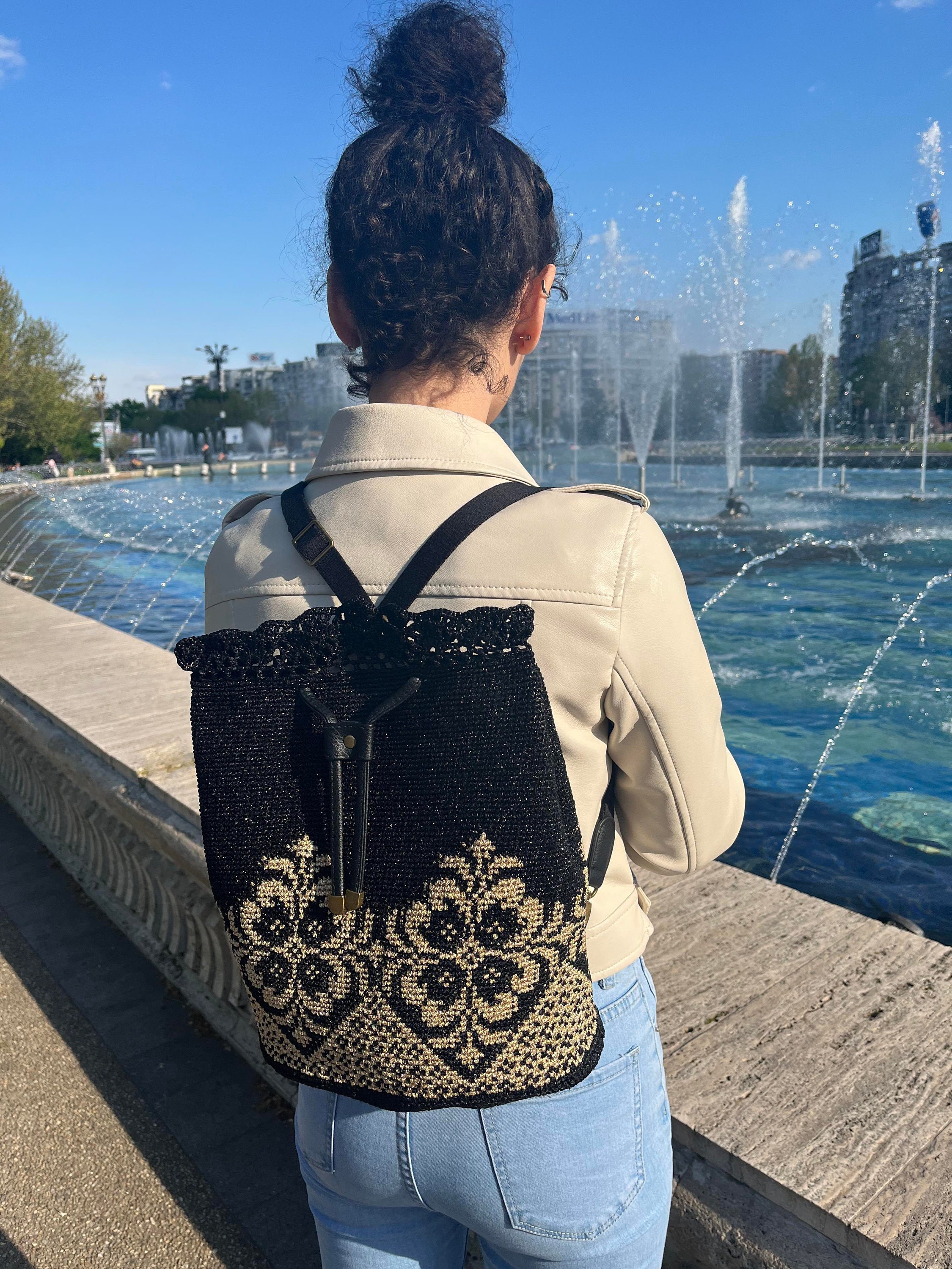 My Fancy Backpack PDF, Written Pattern, Crochet, Handmade, Go Handmade ...