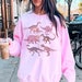 Pink Dinosaur Sweata Sweat,dino Sweat Velociraptor Hoodie Trex Sweat ...
