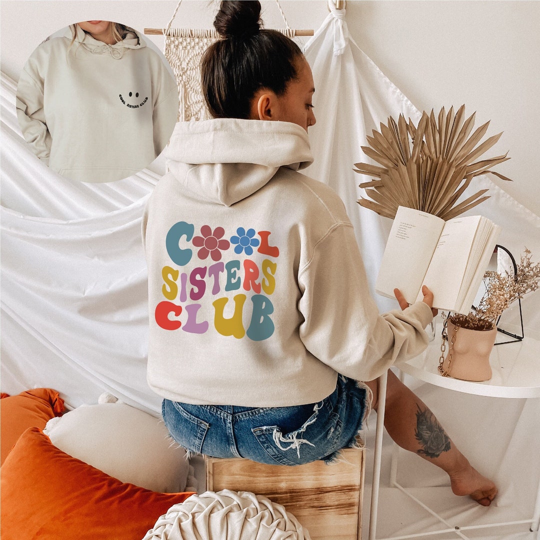 Cool Sisters Club, Big Sister Gift, Sister Sweatshirt, Sister Gift ...
