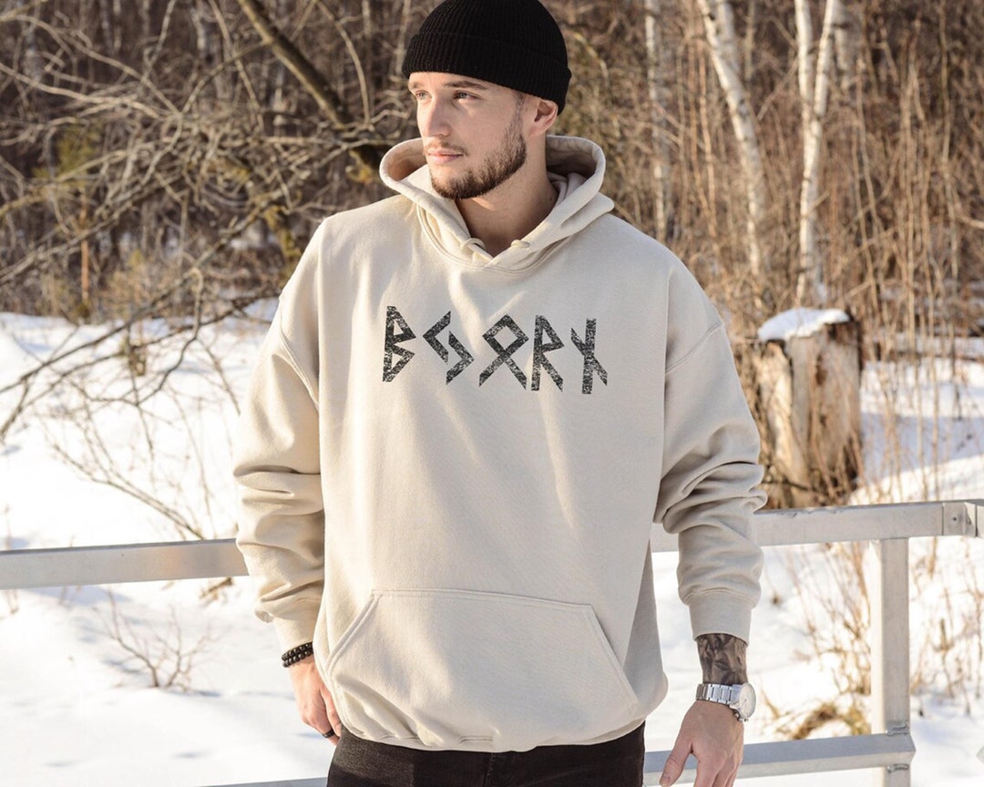 Name in Runes Alphabet Viking Sweatshirt, Norse Personalized Futhark ...