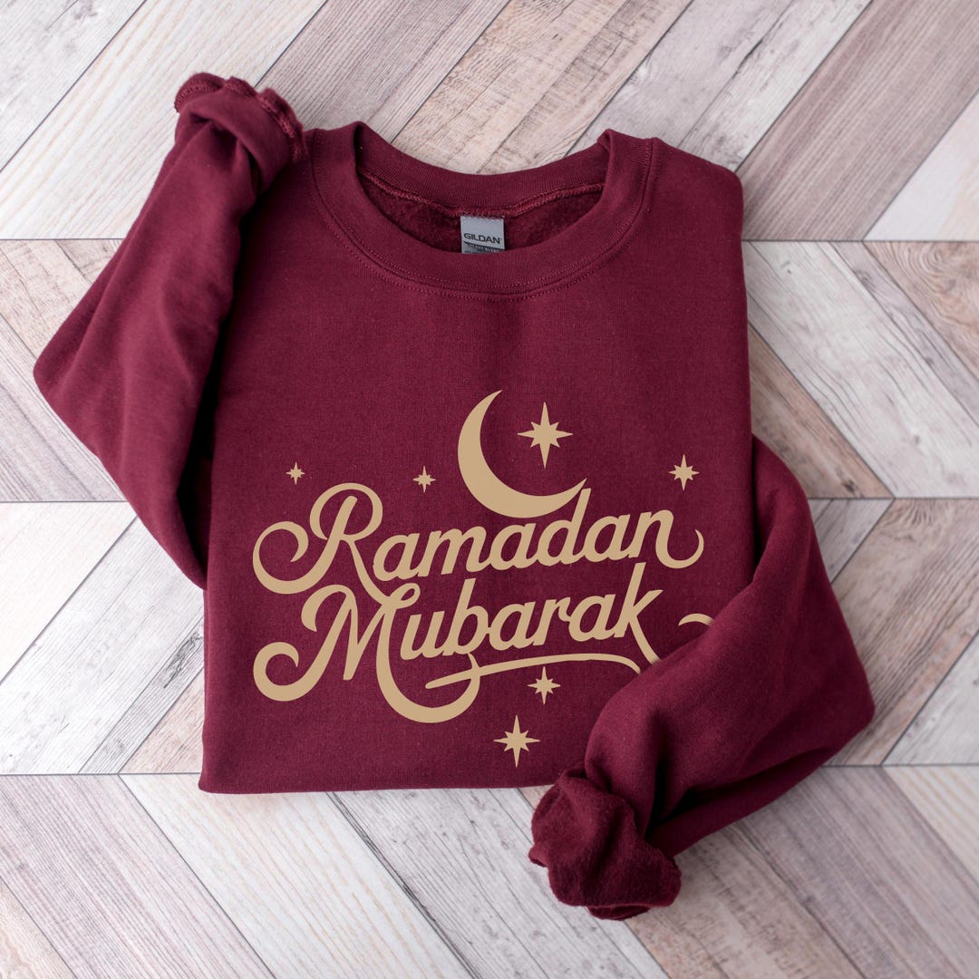 Ramadan Mubarak Sweatshirt, Ramadan Kareem Sweatshirt, Muslim ...