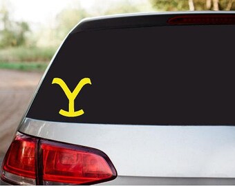 Yellowstone Decal - Etsy