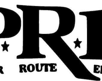 Paper Route Decal - Etsy