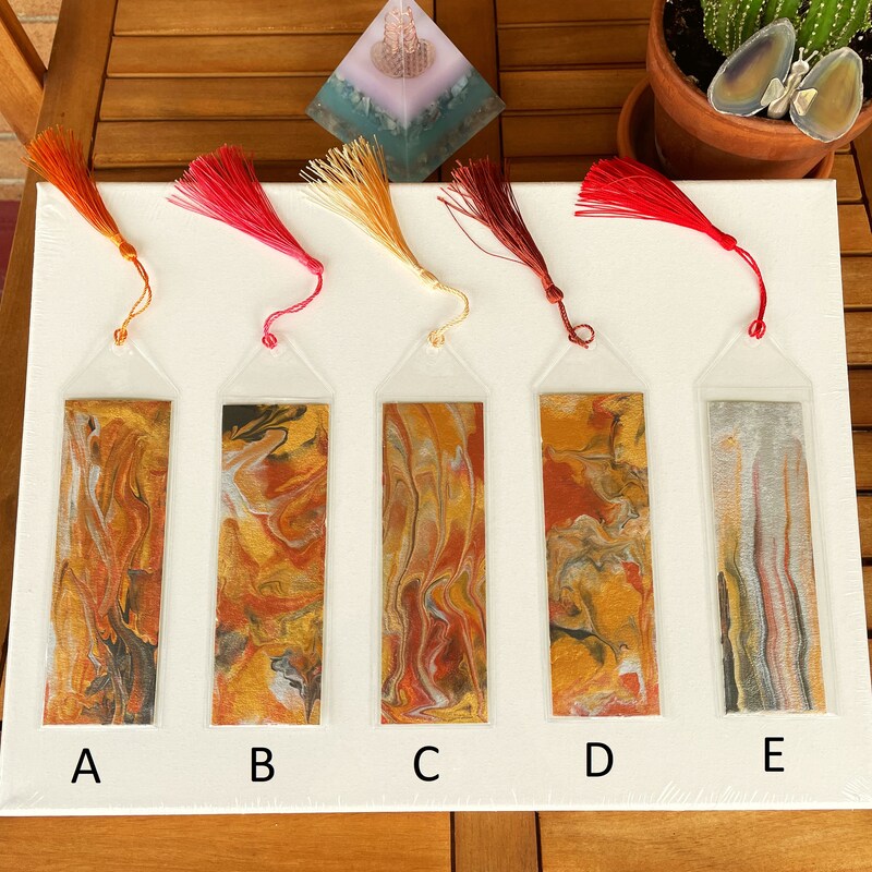 Handpainted Bookmark - Etsy