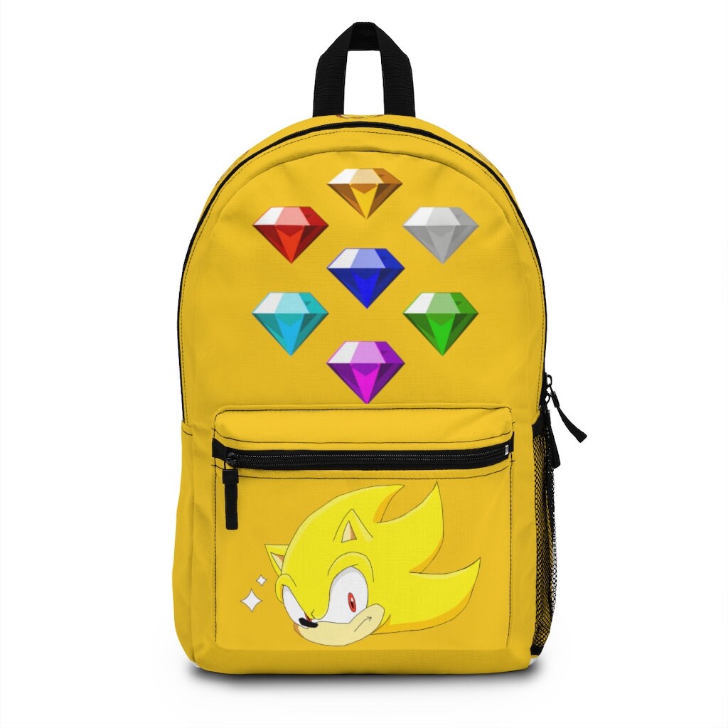 Sonic the Hedgehog Backpack Super Sonic Backpack Video Game | Etsy ...