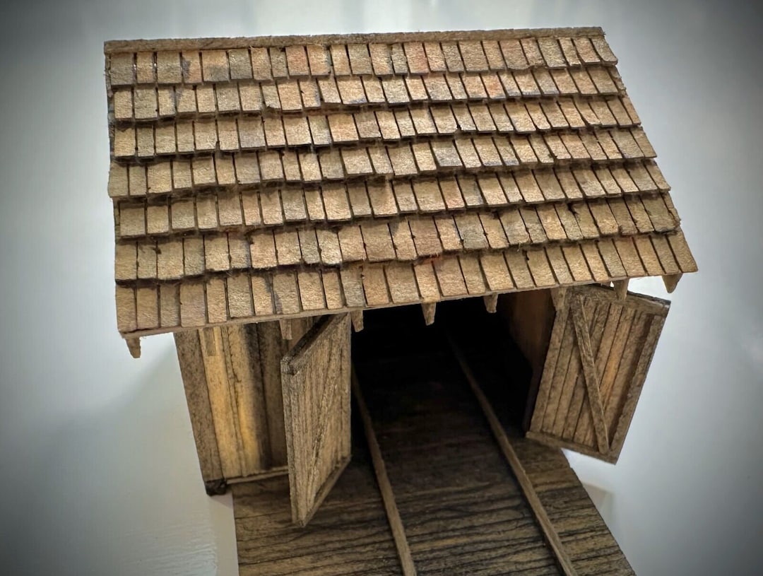 S Scale Shake Shingle Roofing Laser Cut 1:64 1/64 ironworks Models - Etsy