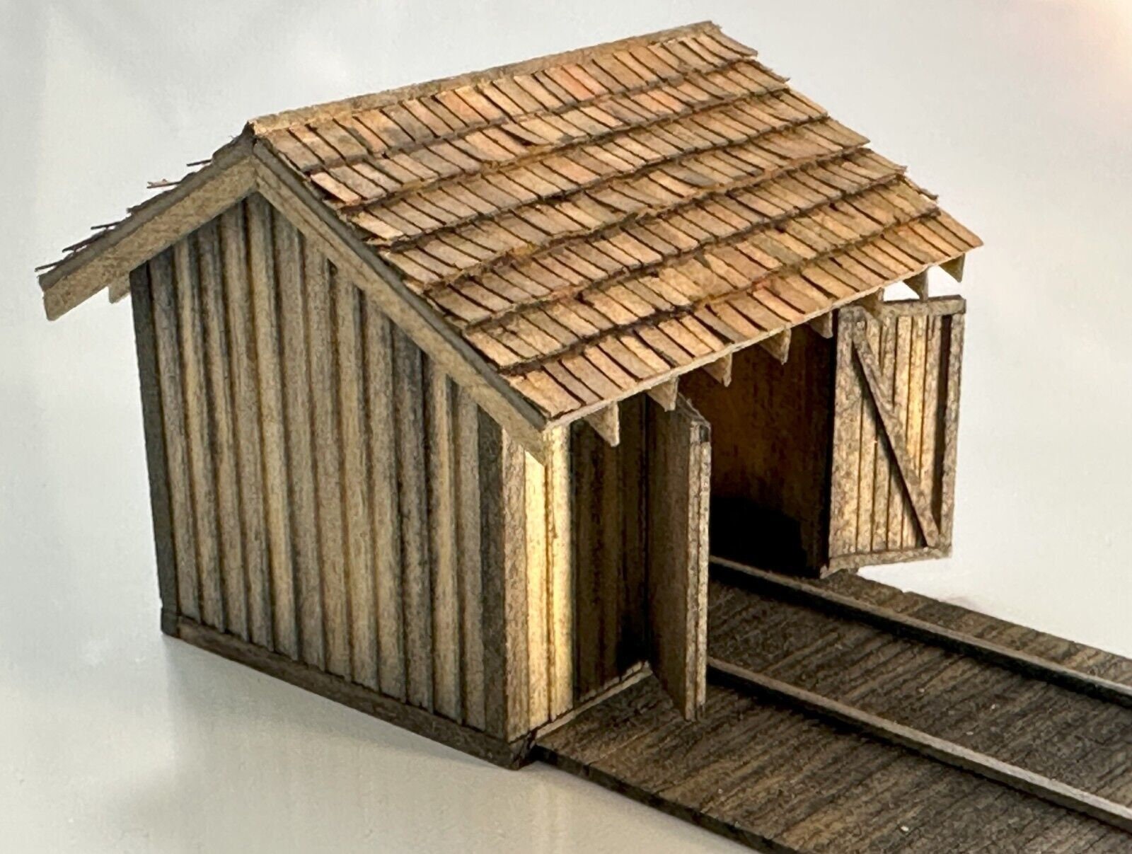 S Scale Shake Shingle Roofing Laser Cut 1:64 1/64 ironworks Models - Etsy