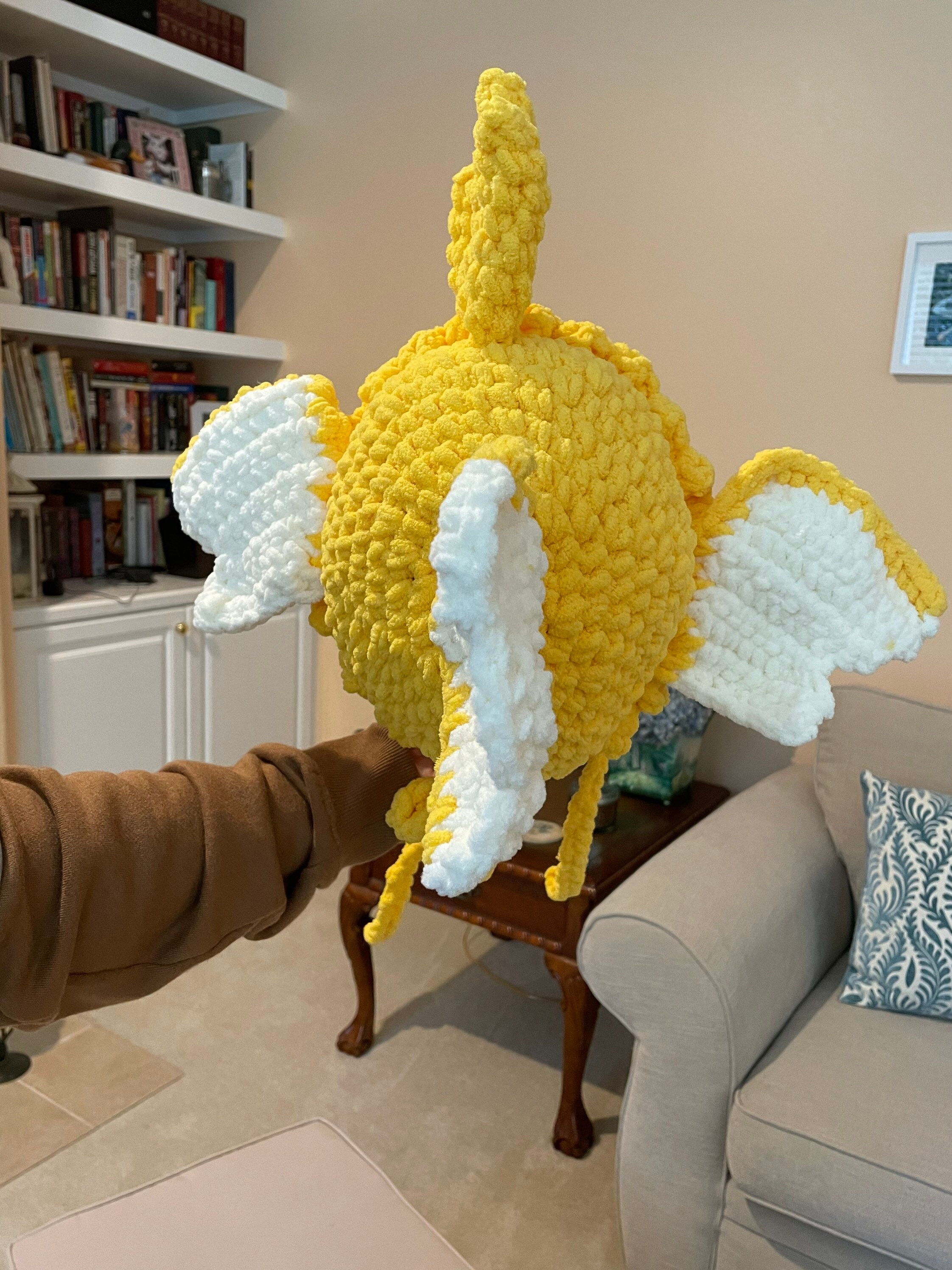 Pokemon Inspired Crochet Magikarp Shiny Magikarp Plushie - Etsy