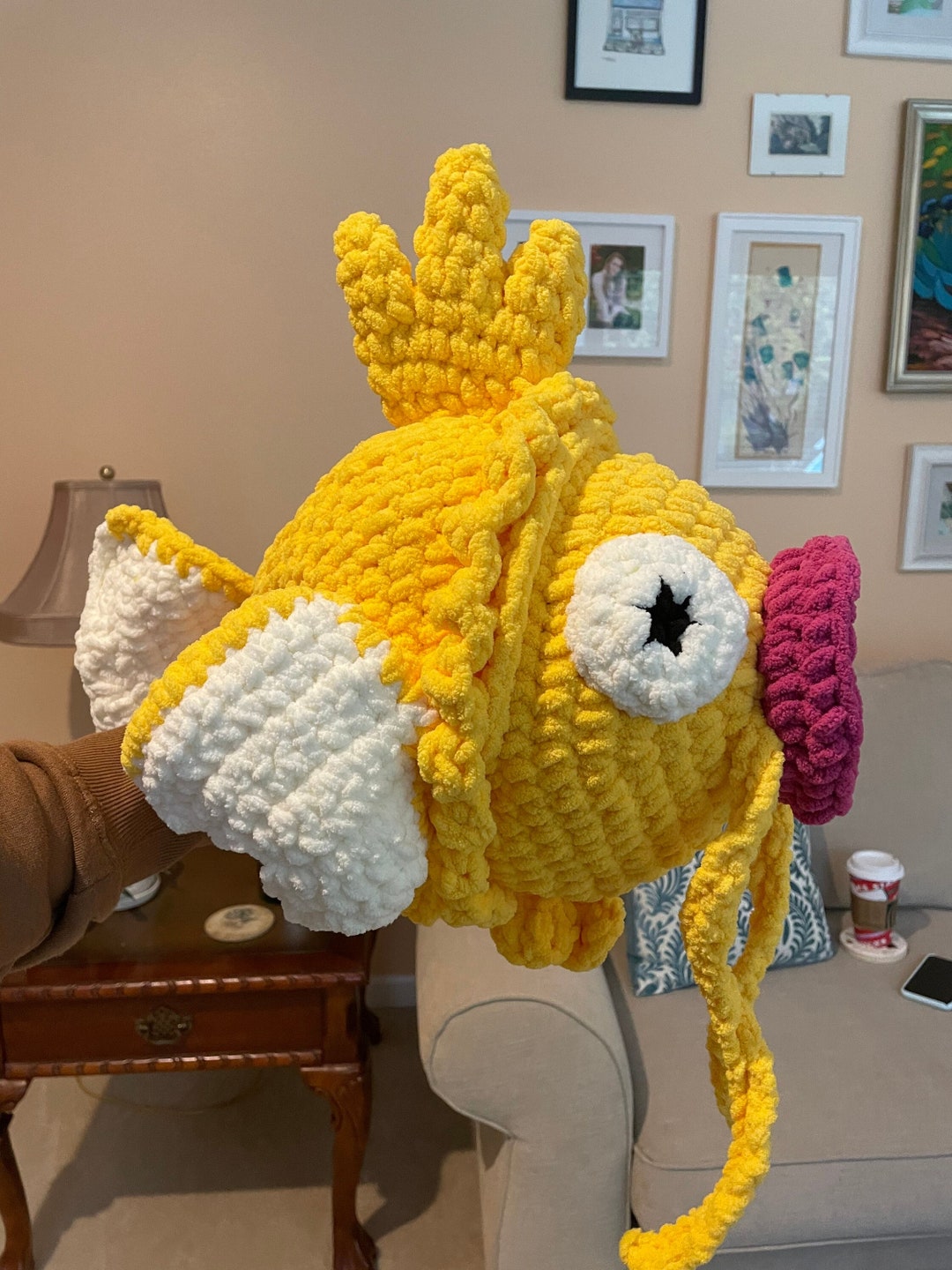 Pokemon Inspired Crochet Magikarp, Shiny Magikarp Plushie - Etsy