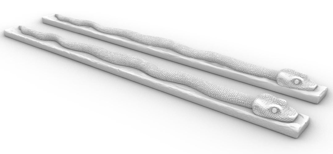 Hocus Pocus Book Spine Snakes - 3D Print STL File - Etsy