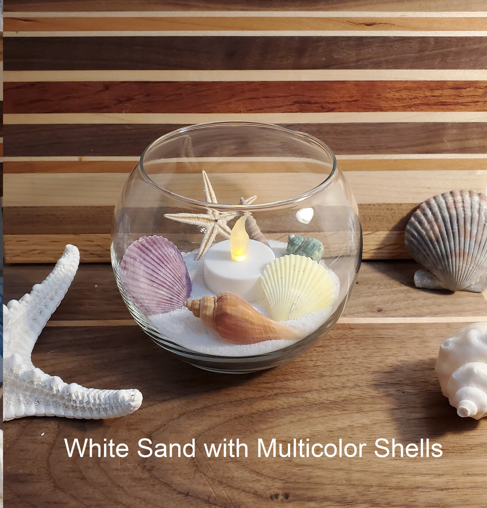 Beach Centerpiece Shell Centerpiece Seashell Decor Beach - Etsy