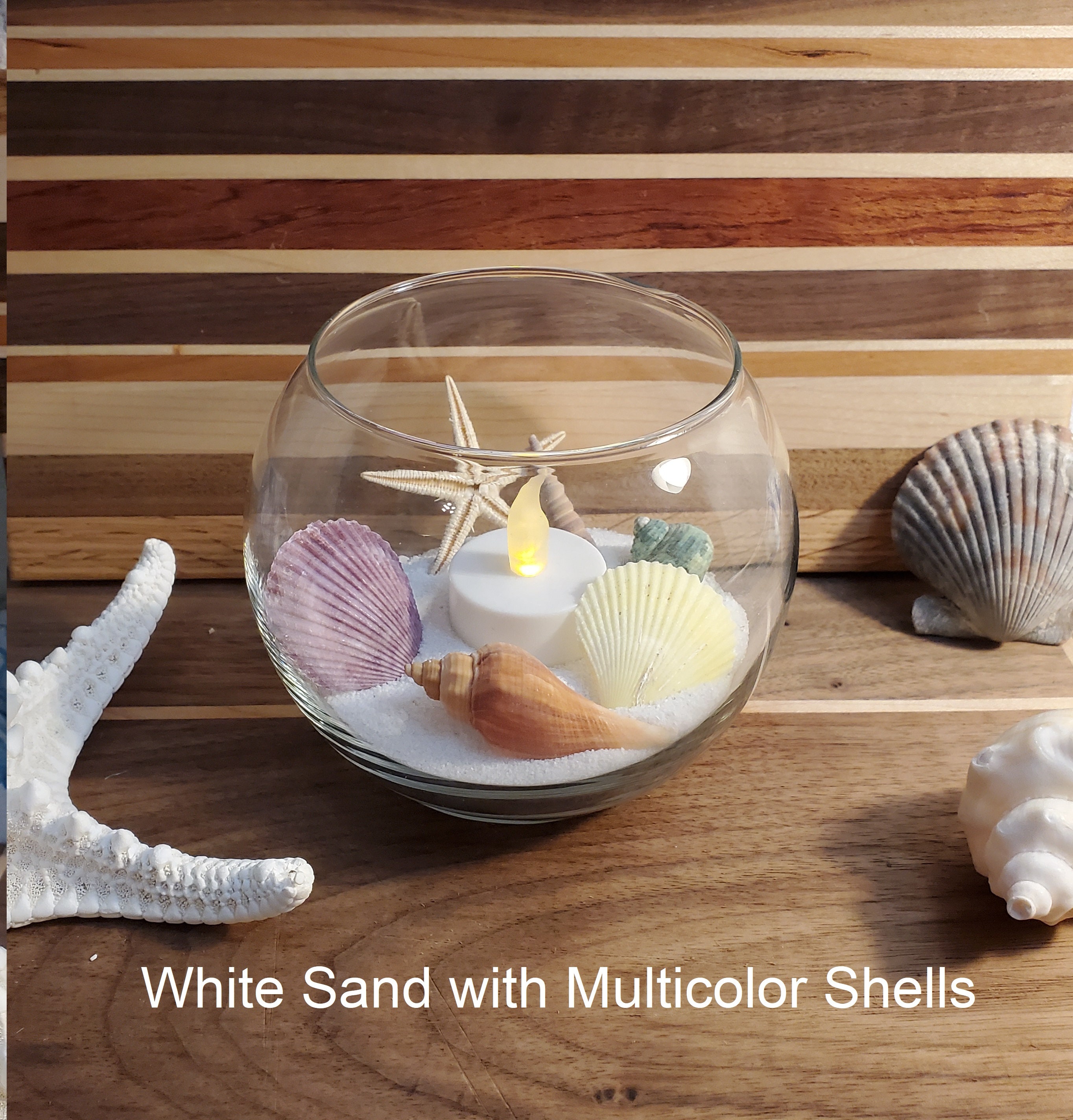 Beach Centerpiece Shell Centerpiece Seashell Decor Beach - Etsy