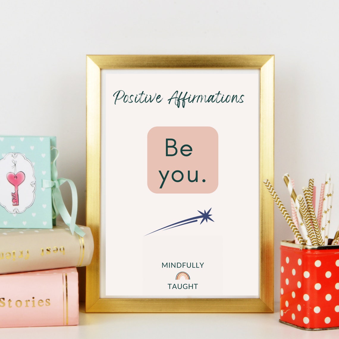 Positive Mindset 6 Poster Bundle for Classroom -mental Health -gender ...
