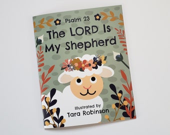 Psalm 23 the LORD is My Shepherd Coloring Book - Etsy