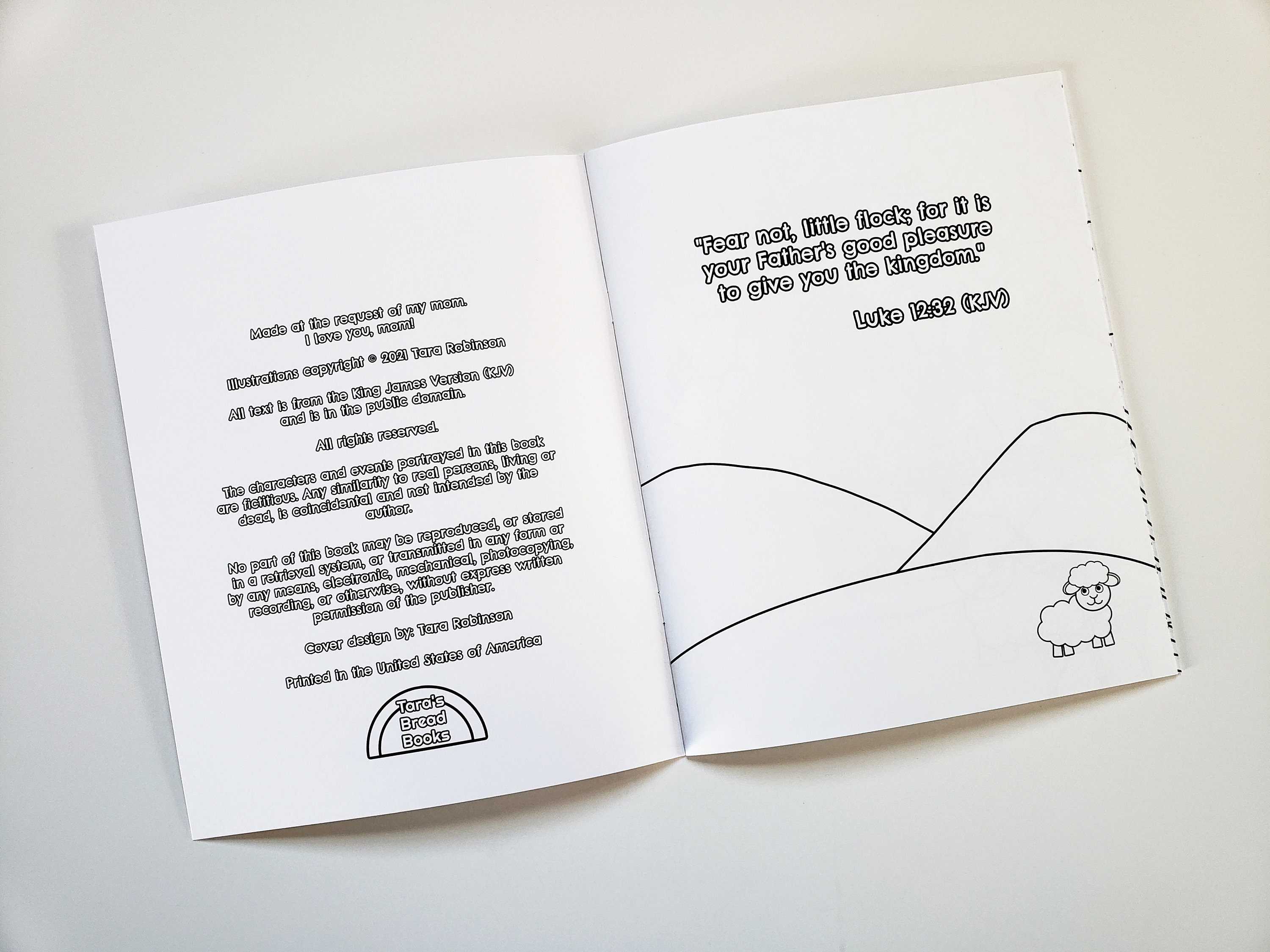 Psalm 23 - the LORD is My Shepherd - Coloring Book - Etsy