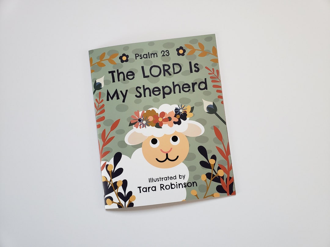 Psalm 23 - the LORD is My Shepherd - Book - Etsy