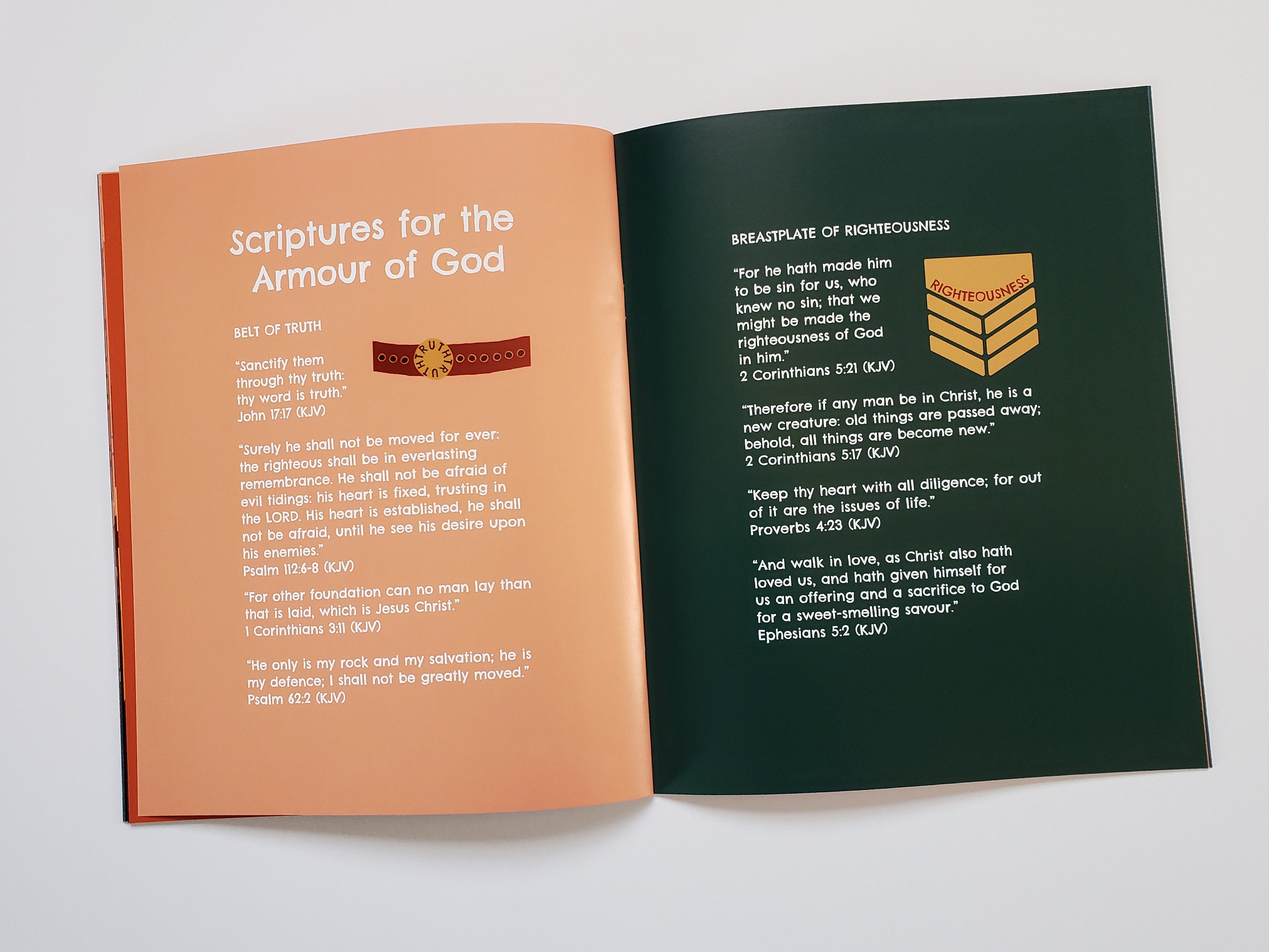 I Put on the Armor of God Book - Etsy