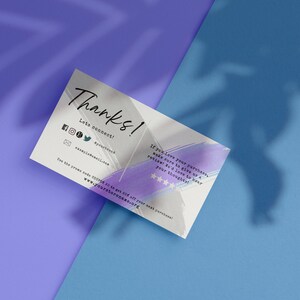 Blue Female Boss Business Card Template Custom Business Card Design ...