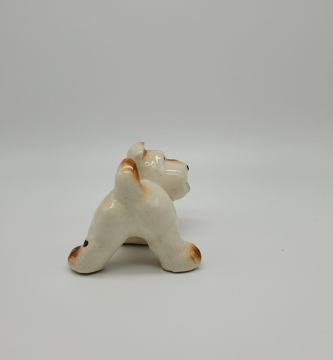 Miniature Playful Pup Figurine - Etsy