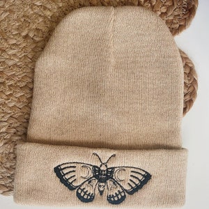 Moth Beanie - Etsy