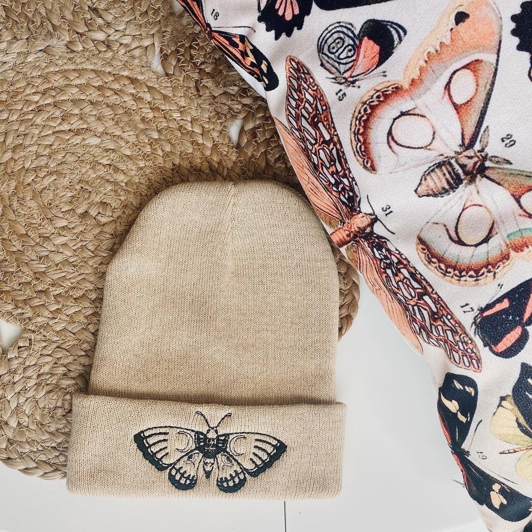 Moth Beanie - Etsy