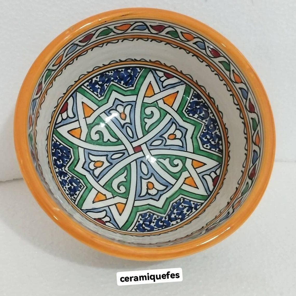 Morocco Dinnerware , Salad Bowl 100% Handmade , Ceramics Salad Bowl - Etsy