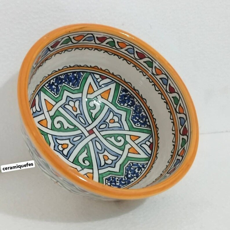 Morocco Dinnerware , Salad Bowl 100% Handmade , Ceramics Salad Bowl - Etsy