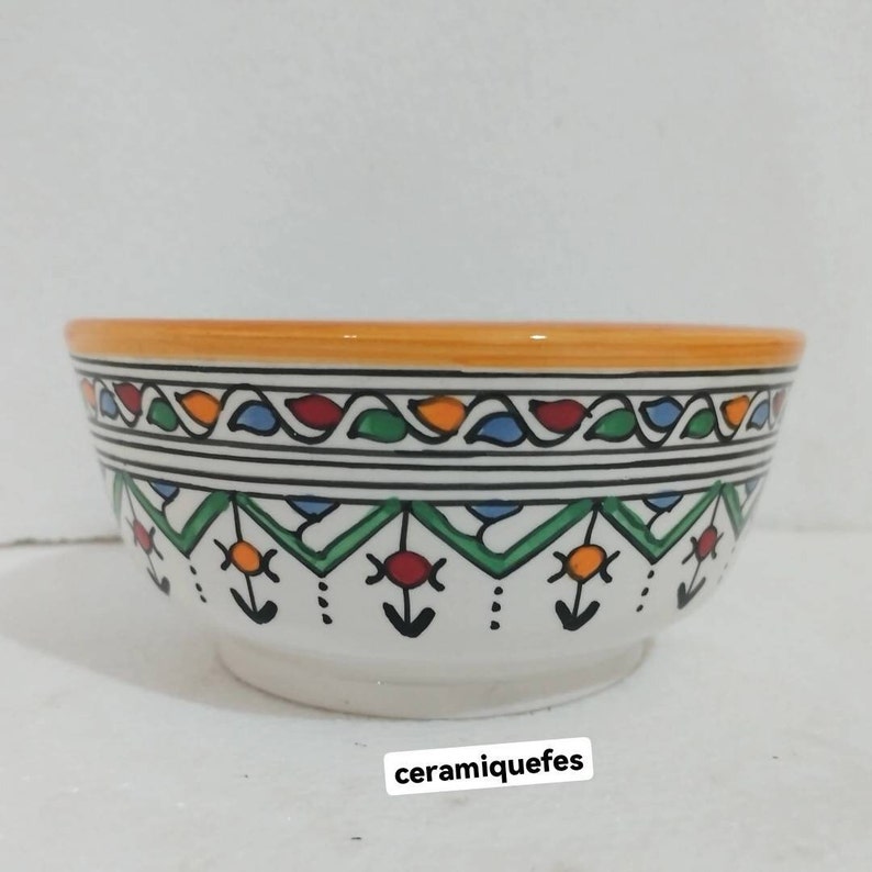 Morocco Dinnerware, Salad Bowl 100% Handmade, Ceramics Salad Bowl - Etsy