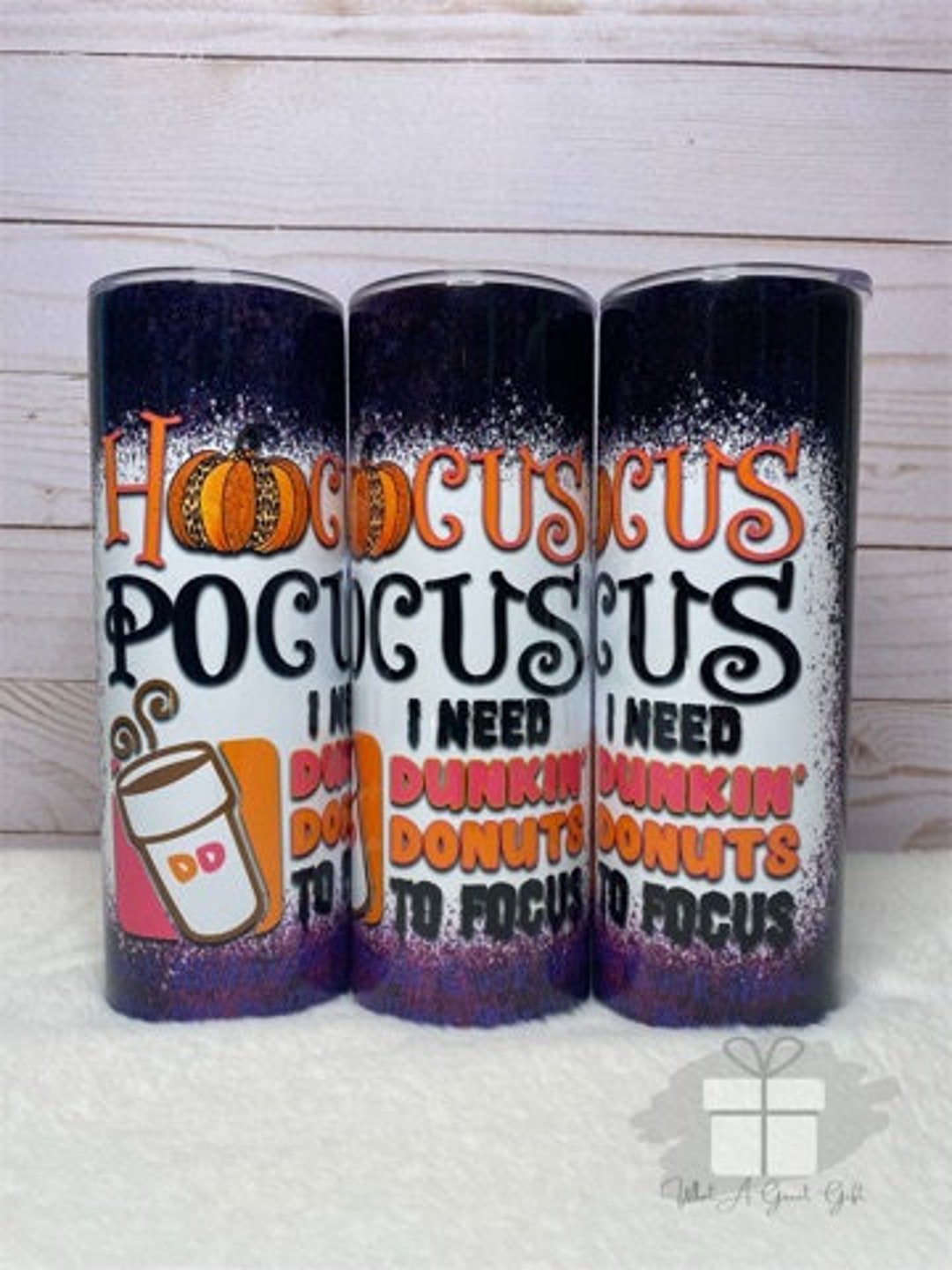 Hocus Pocus Dunkin Donuts Hot or Cold 20oz Tumbler - Etsy