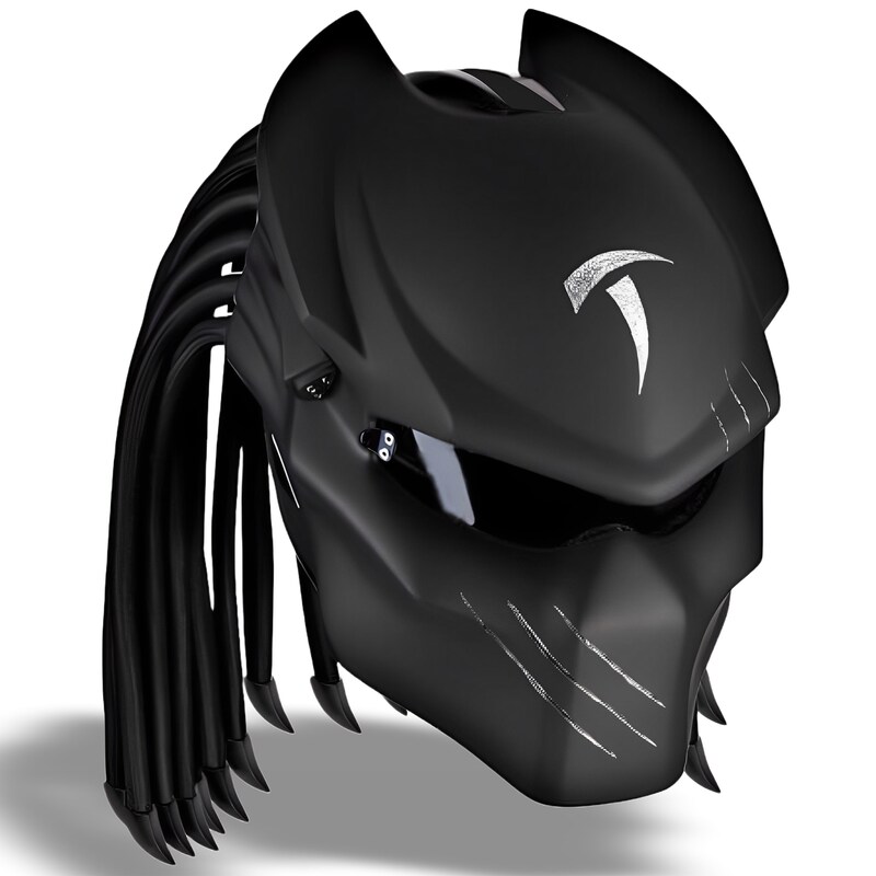 Predator Motorcycle Helmet - Etsy