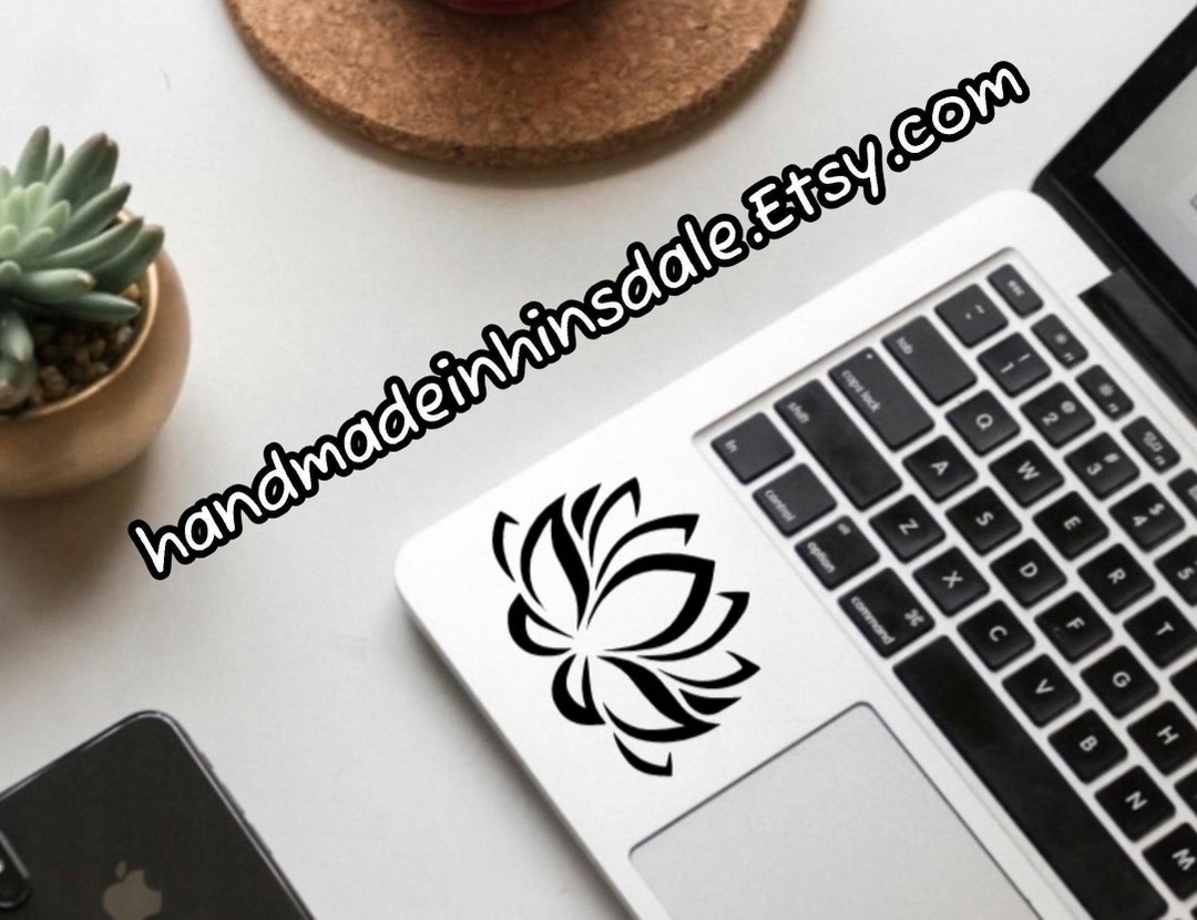 Lotus Flower Decal/vinyl Decal/vinyl Zen Decal/mindfulness Decal/lotus ...