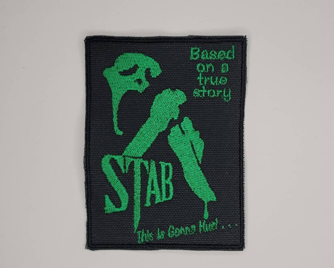 Stab Poster Embroidered Sew-on / DIY Patch - Etsy